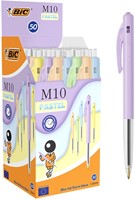 Balpen Bic M10 Colors Pastel Colors medium assorti Hoogerwerf by Sisters